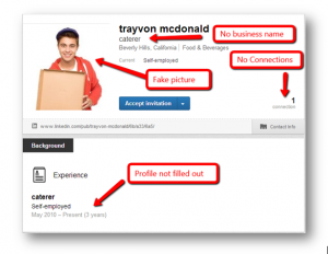 Fake LinkedIn Profiles - Cleared Job Search Advice & Career Tips Blog
